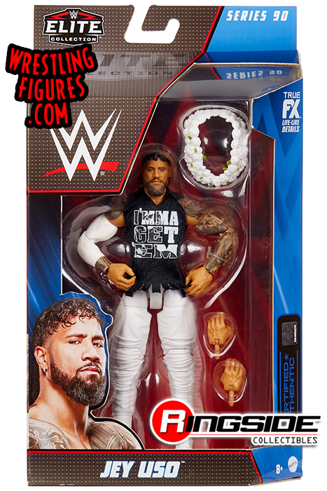 Jey Uso - WWE Elite 90 WWE Toy Wrestling Action Figure by Mattel! Jey Uso - WWE Elite 90 WWE Toy Wrestling Action Figure by Mattel!