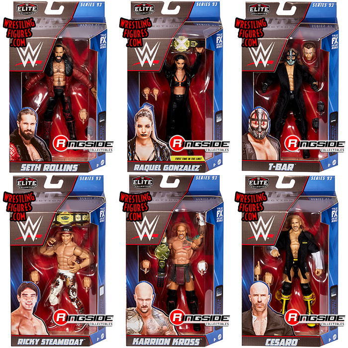 WWE Elite 93 - Complete Set of 6 WWE Toy Wrestling Action Figures by ... WWE Elite 93 - Complete Set of 6 WWE Toy Wrestling Action Figures by ...