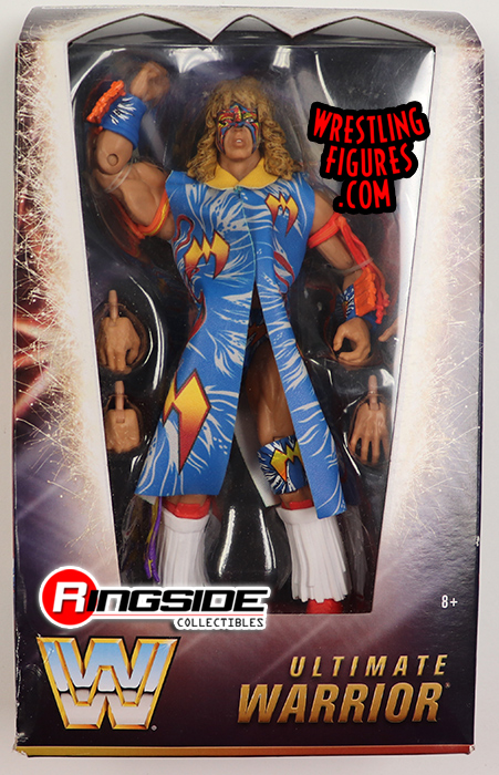 Error Figure - Ultimate Warrior (WrestleMania 12) - WWE Elite Ringside ...