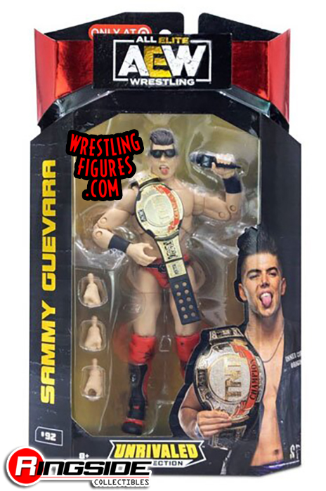 Sammy Guevara - AEW Exclusive Toy Wrestling Action Figure by Jazwares!