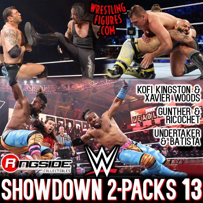 WWE Showdown 2-Packs 13 Toy Wrestling Action Figures by Mattel! This ...