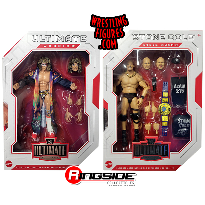 WWE Best of Ultimate Edition 2 - Complete Set of 2 Toy Wrestling Action Figures by Mattel ...