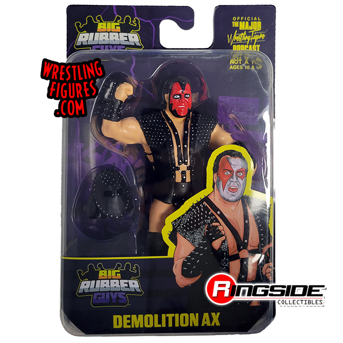 (Chase Variant - Red Face Paint) Ax (Demolition) - Big Rubber Guys ...