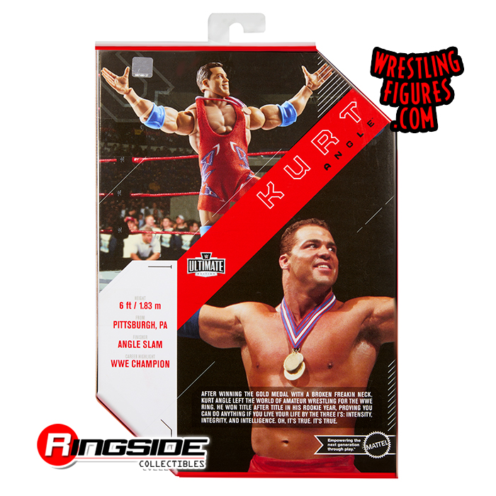 Kurt Angle - WWE Ultimate Edition 19 Ringside Exclusive Toy Wrestling ... Kurt Angle - WWE Ultimate Edition 19 Ringside Exclusive Toy Wrestling ...