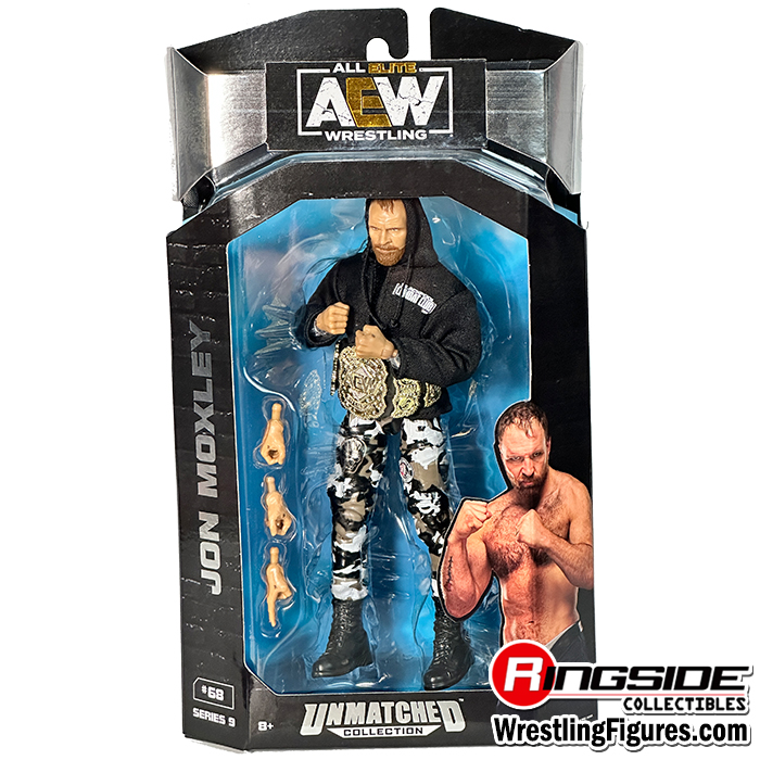 Jon Moxley - AEW Unmatched Series 9 Toy Wrestling Action Figure by Jazwares!