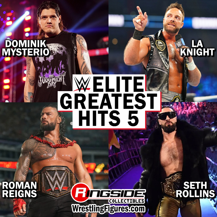 WWE Elite Greatest Hits 5 - Complete Set of 4 Toy Wrestling Action ...
