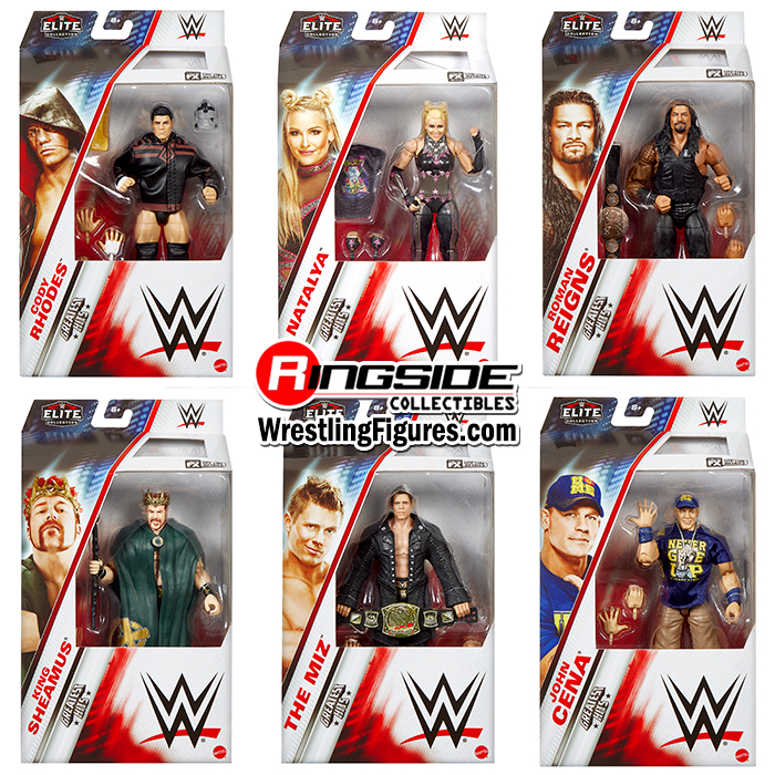 WWE Elite Greatest Hits 6 - Complete Set of 6 Toy Wrestling Action ...