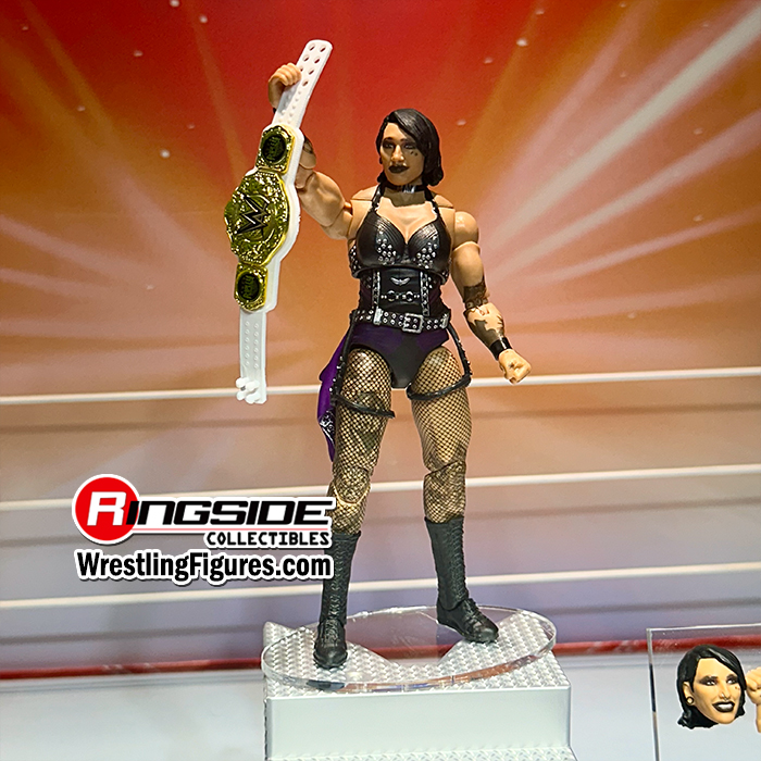 WWE Raw Real Scale Wrestling Ring Playset w/ Rhea Ripley Ultimate ...