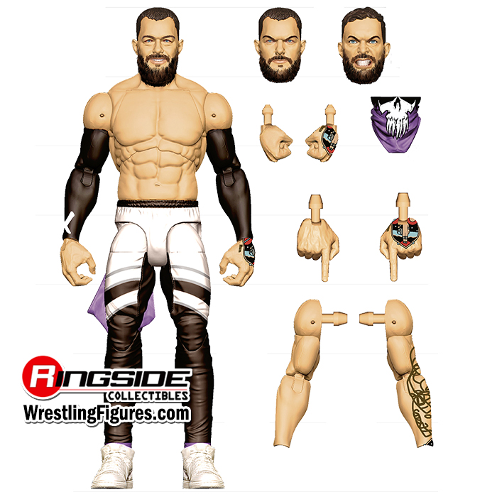 Finn Balor (White) - WWE Ultimate Edition 24 Ringside Toy Wrestling Action Figure by Mattel!