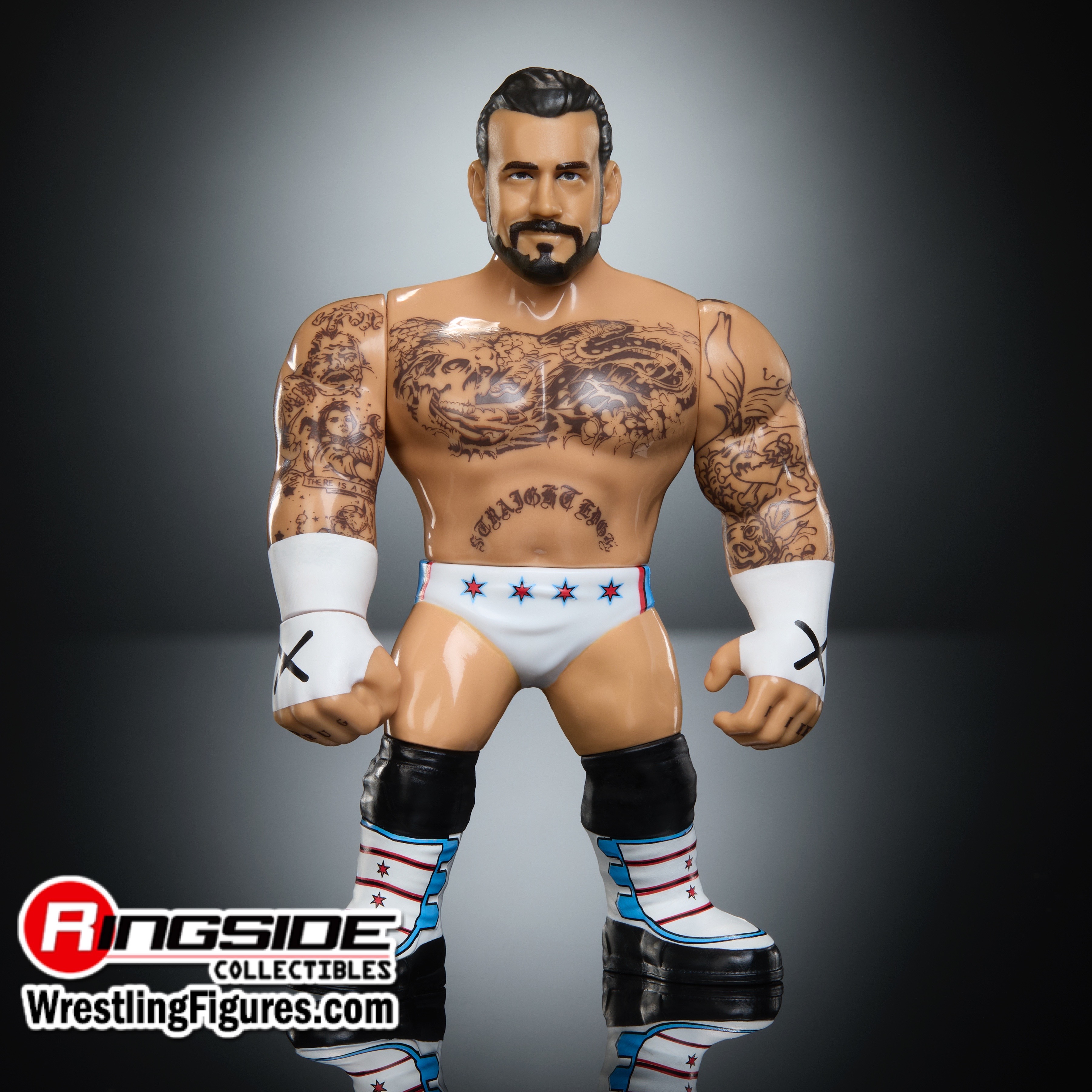 CM Punk - WWE 2026 Retros (Wave 1) Ringside Exclusive Toy Wrestling ...