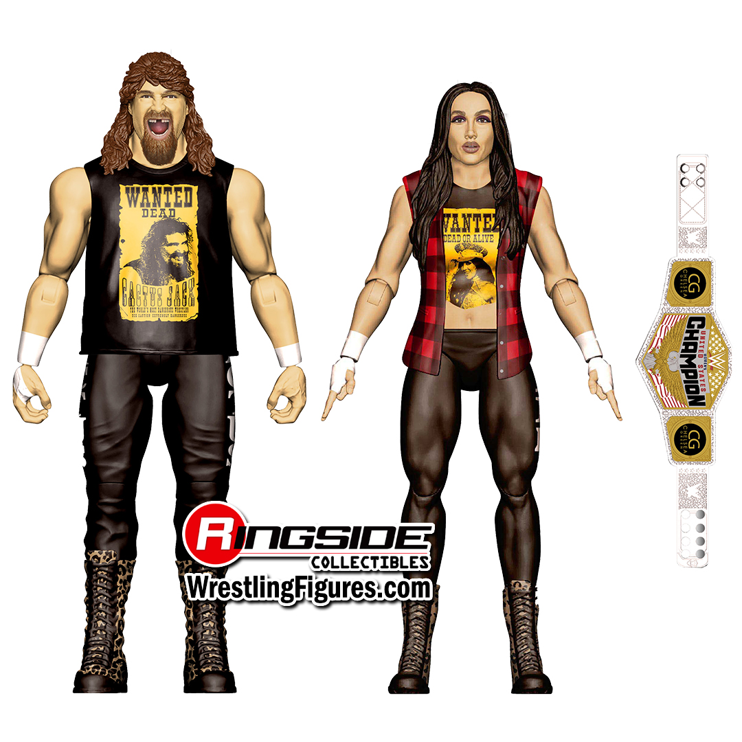 Chelsea Green & Cactus Jack - WWE Main Event 2-Packs 26 WWE Toy ...