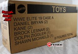 WWE Elite 19 - Case 'A' (8 Figures Total) | Ringside Collectibles