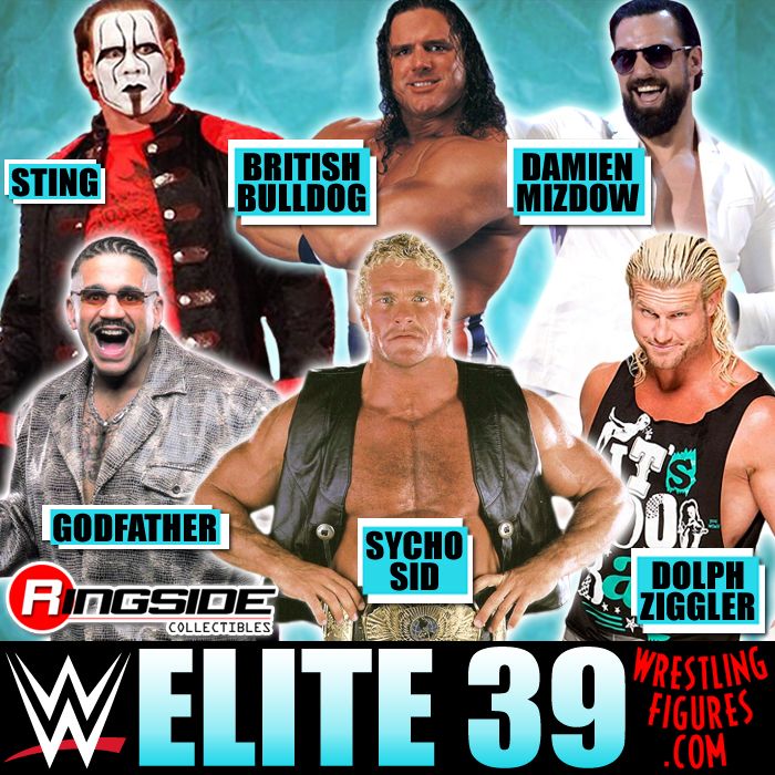 MATTEL WWE ELITE 39 LINE-UP ANNOUNCED! | WrestlingFigs