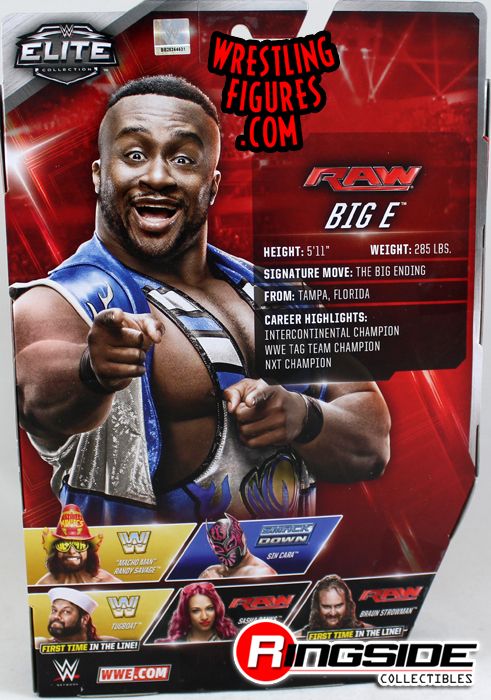 Big E (New Day) - WWE Elite 44 WWE Toy Wrestling Action Figure by Mattel!