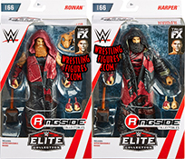 Bludgeon Brothers Luke Harper Erick Rowan WWE Elite 66 WWE Toy Wrestling Action Figures by Mattel