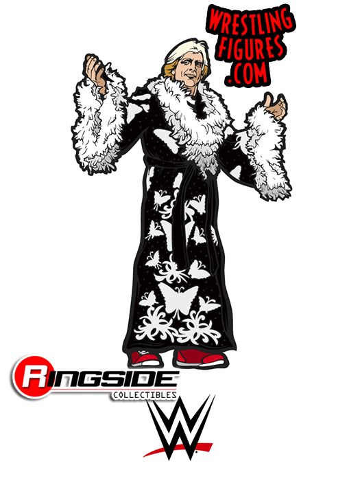 Ric Flair - WWE FigPins Series 1 WWE Toy Wrestling Action Figure Pin by ...