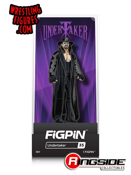 Vintage WWF Undertaker Lapel Pin WWE Wrestling Same day shipping