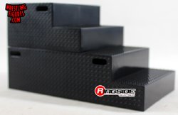 Loose Accessory - Black Ring Steps | Ringside Collectibles