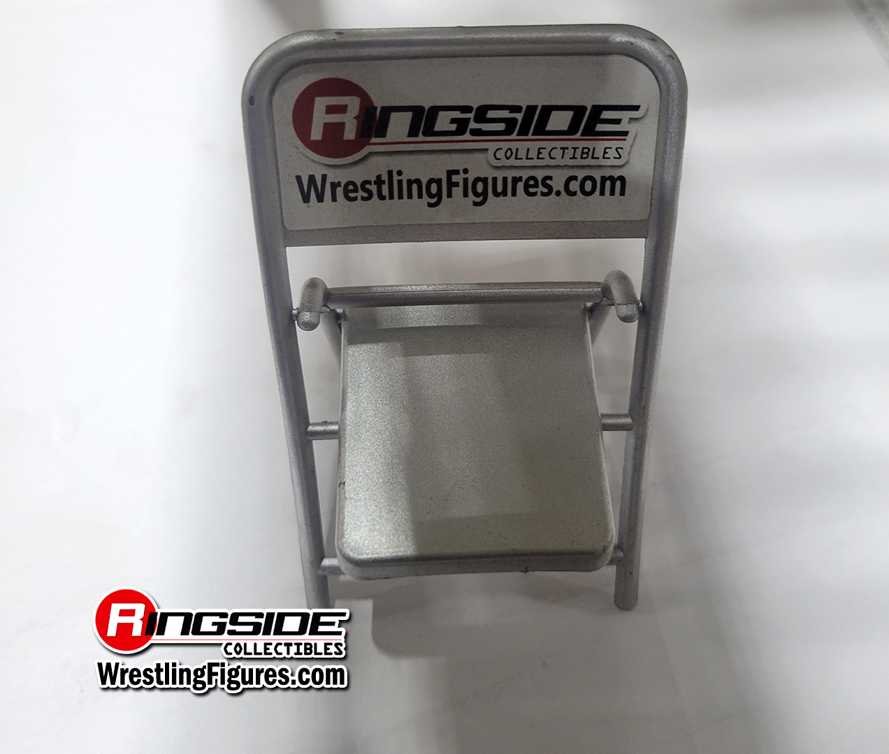 Loose Accessory - Folding Chair w/ Ringside Collectibles Logo (Silver ...