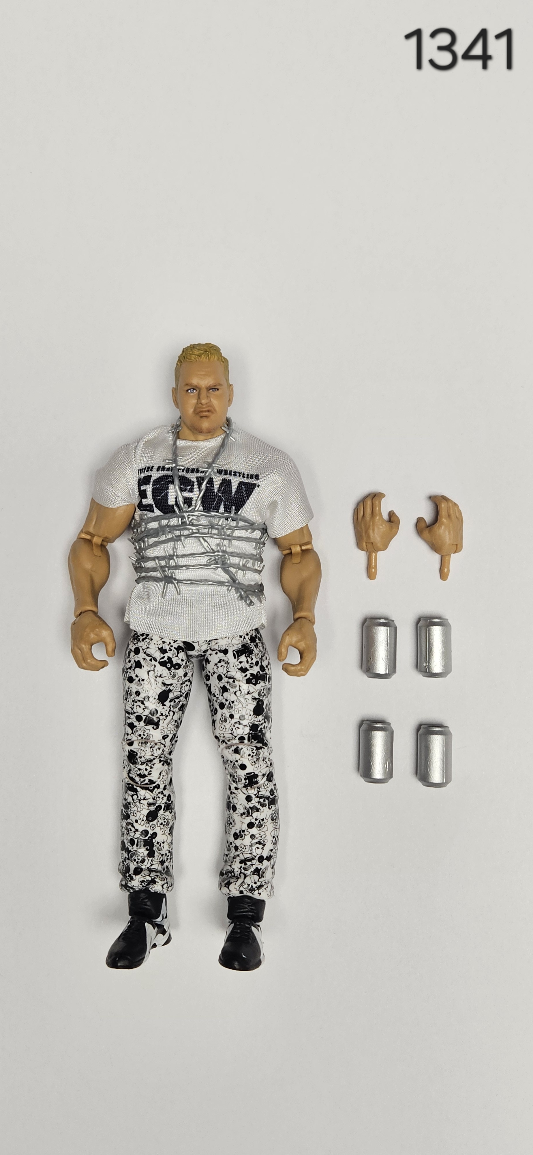 Loose Figure - Sandman (White & Black) - WWE Elite 111 | Ringside ...