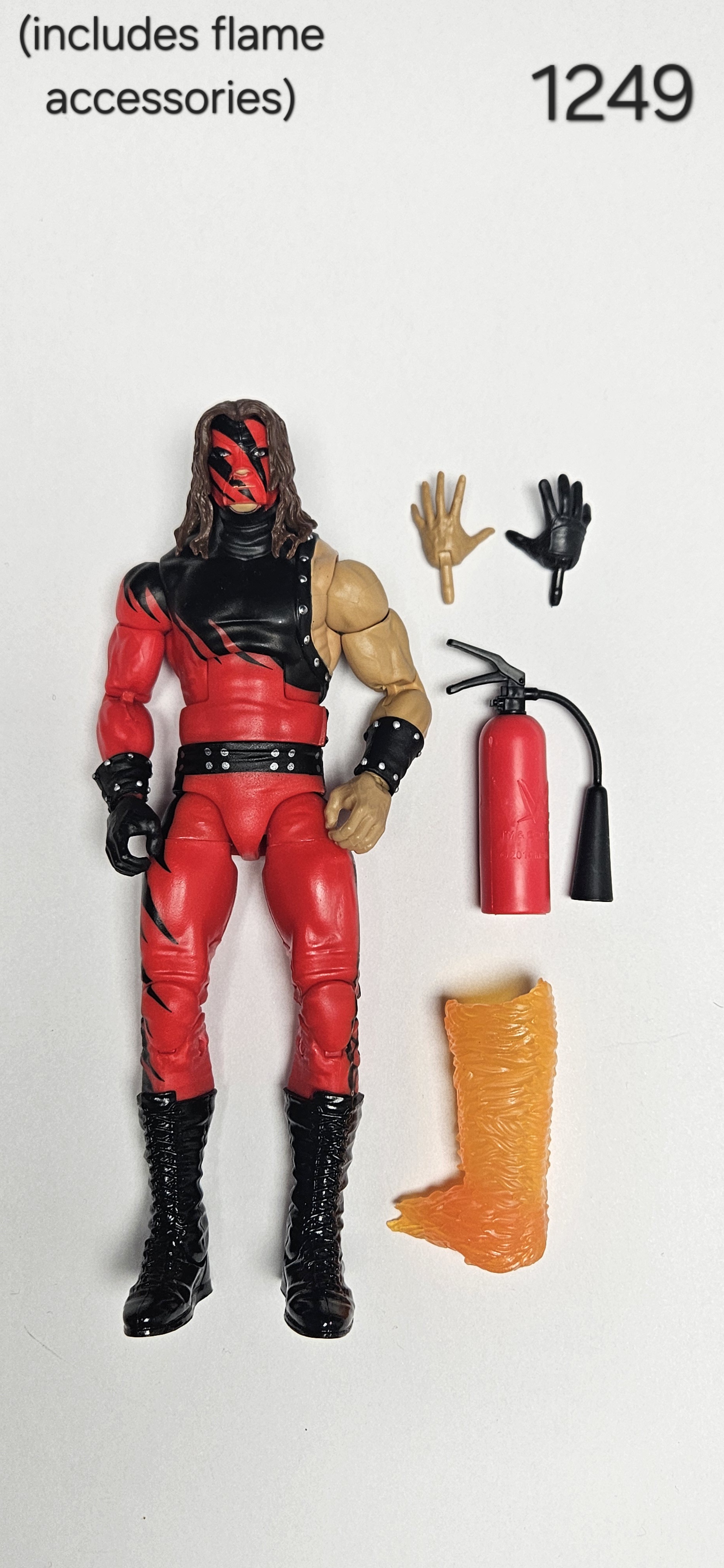 Loose Figure - Kane (Inferno Match) WWE Defining Moments Ringside ...