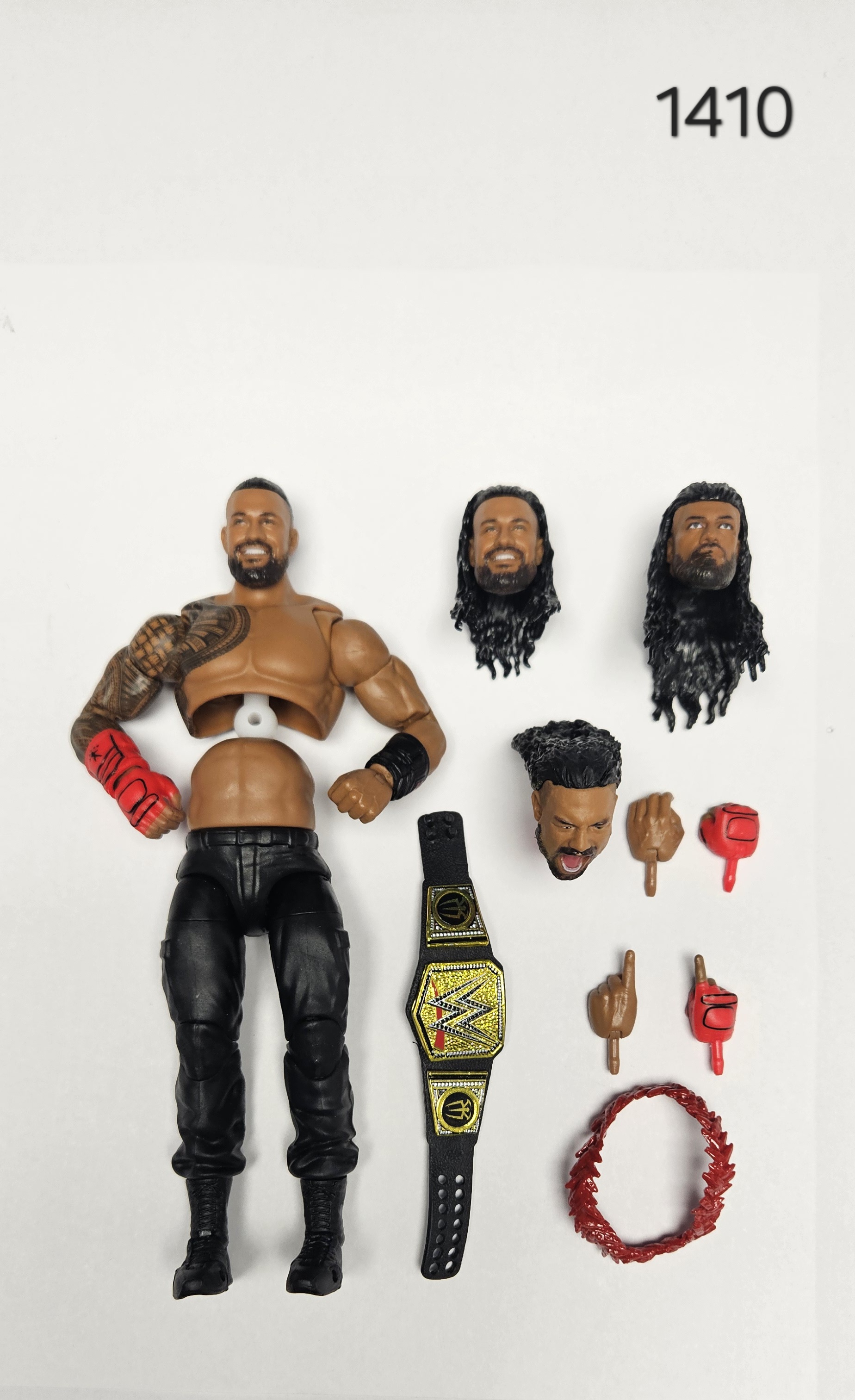 Loose Figure - Roman Reigns (Gold WWE Belt) - WWE Best of Ultimate ...