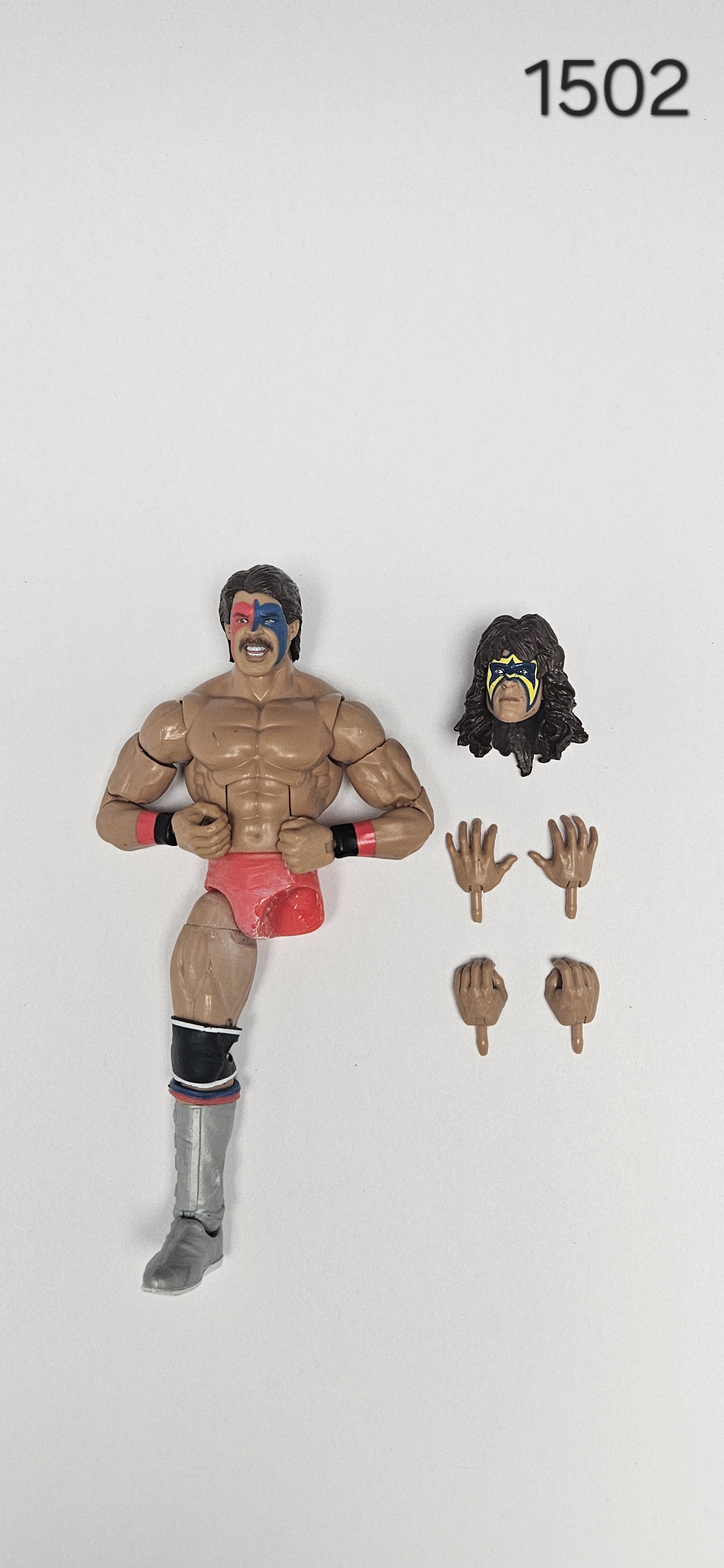 Loose Figure - Ultimate Warrior (Dingo Warrior) - WWE Elite Legends 17 ...