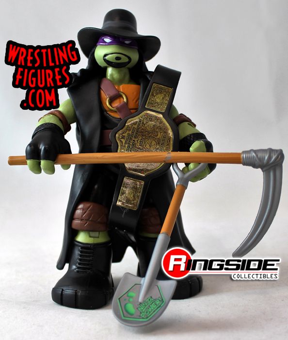 Loose Figure - Donatello as Undertaker - TMNT / WWE Ninja Turtles ...