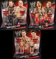 WWE 2-Packs 11 Complete Set of 3 | Ringside Collectibles
