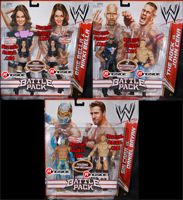 WWE Battle Packs 15 - Complete Set of 3 | Ringside Collectibles