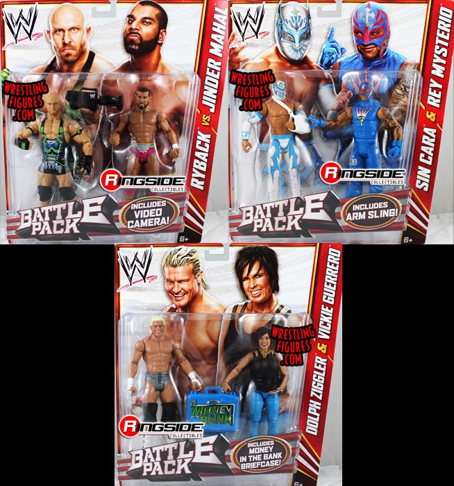 WWE Battle Packs 22 - Complete Set of 3 | Ringside Collectibles