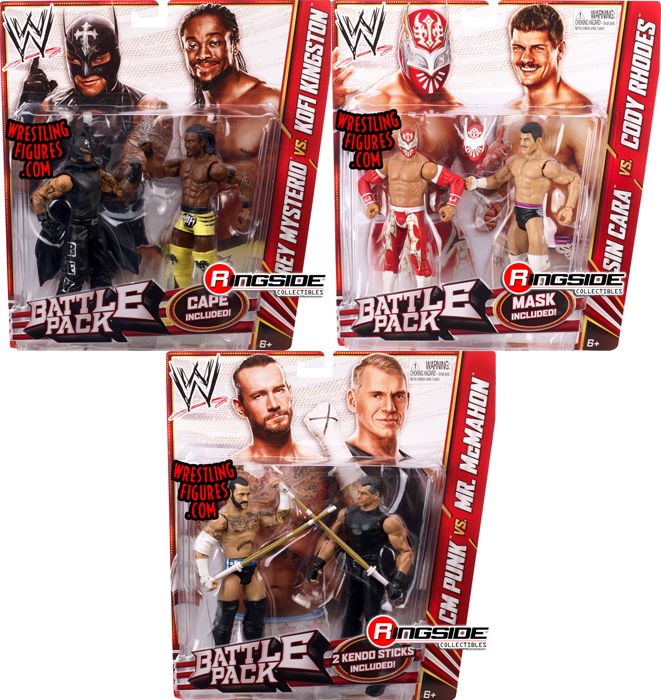 WWE Battle Packs 23 - Complete Set of 3 | Ringside Collectibles