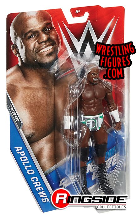 Apollo Crews - WWE Series 70 WWE Toy Wrestling Action Figure by Mattel!