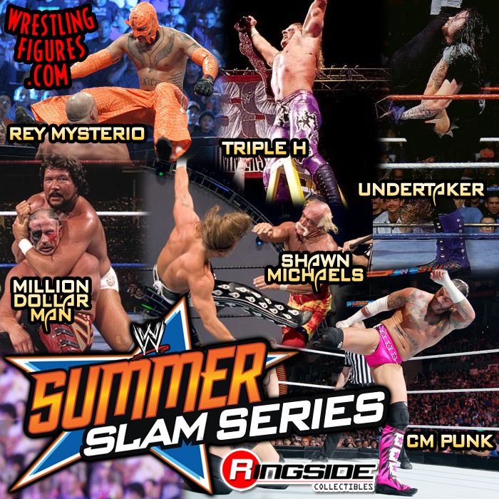 MATTEL WWE SUMMERSLAM SERIES 2014 UP FOR PRE-ORDER! | WrestlingFigs