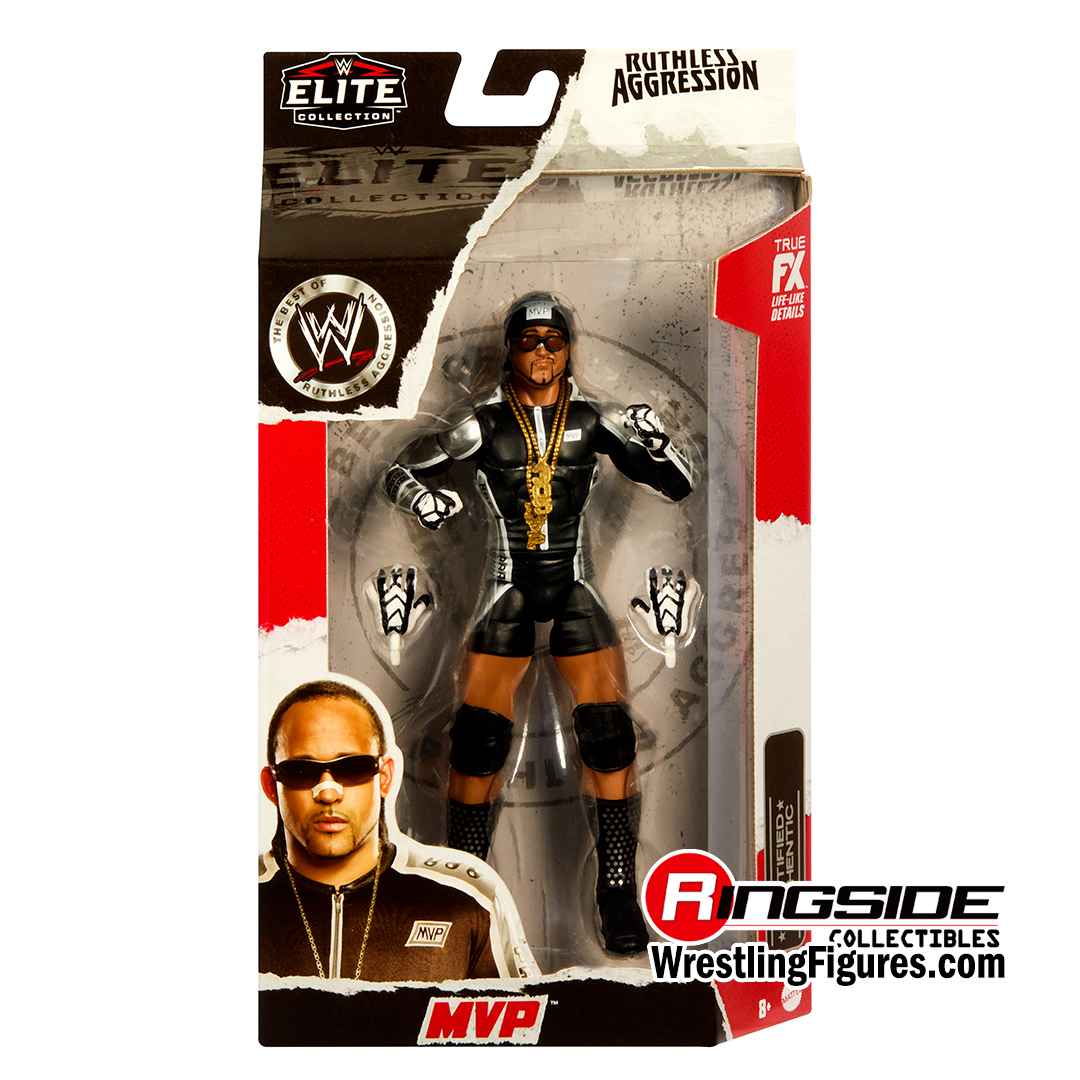 MVP - WWE Elite Ruthless Aggression Exclusive Toy Wrestling Action ...