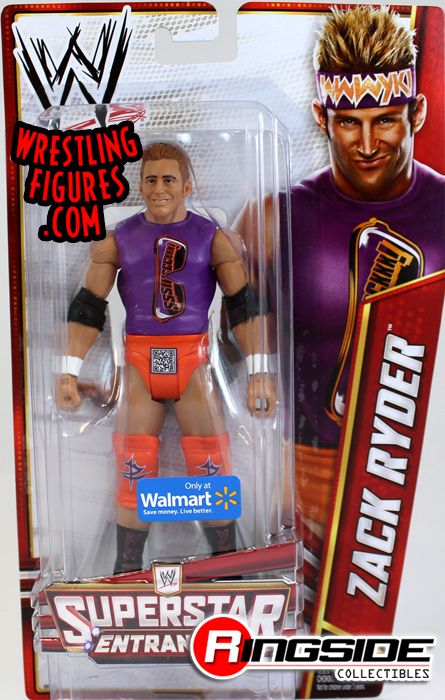 Zack Ryder w/ Painted Shirt - Superstar Entrances Exclusive | Ringside ...
