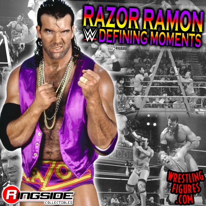 MATTEL WWE DEFINING MOMENTS RAZOR RAMON IS UP FOR PRE-ORDER ...