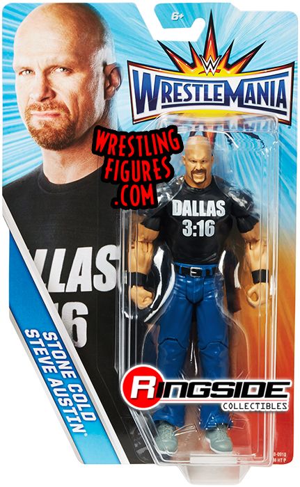 Stone Cold Steve Austin - WWE Series "WrestleMania 33" WWE Toy ...