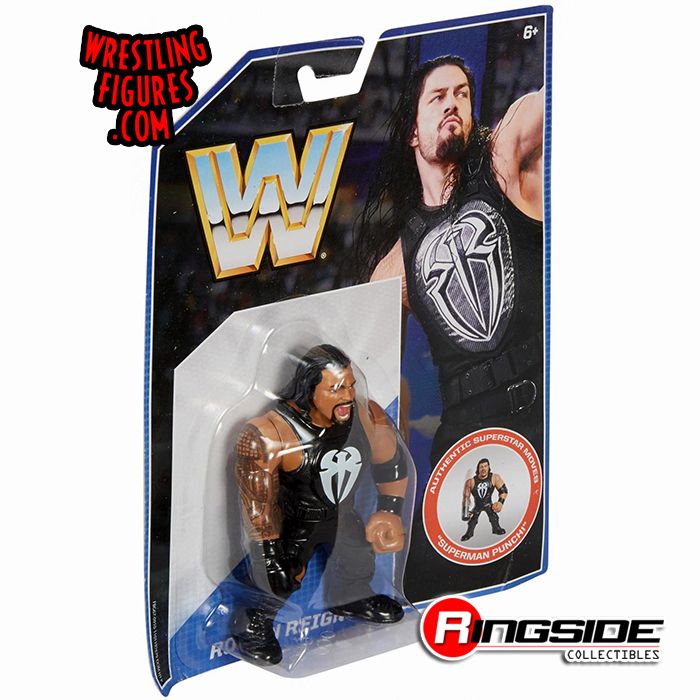 Roman Reigns - WWE Retro Toy Wrestling Action Figure by Mattel!