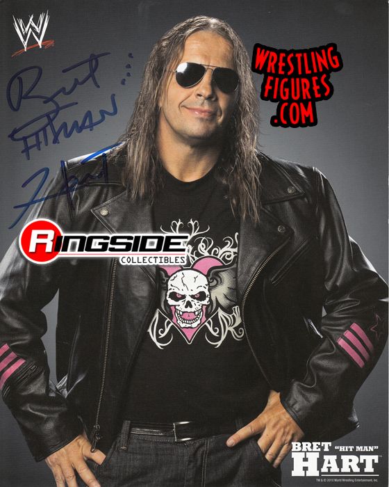 Bret Hart Wwe Autographs