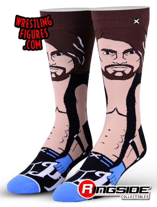 AJ Styles (360 Knit) - WWE Wrestling Socks by Odd Sox!