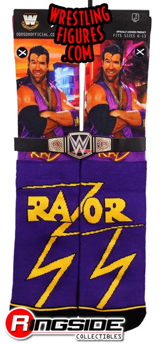 Razor Ramon - WWE Wrestling Socks by Odd Sox!