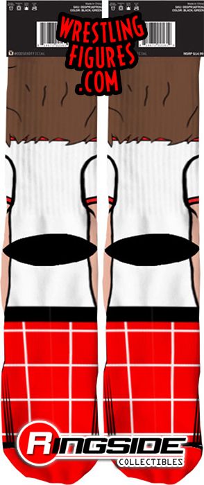 Rowdy Roddy Piper (360 Knit) - WWE Wrestling Socks by Odd Sox!