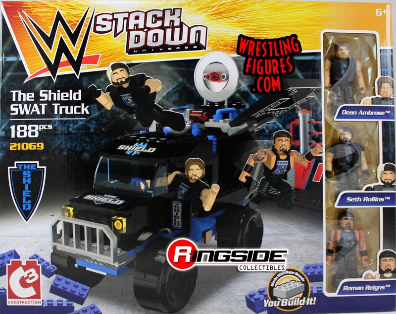 NEW WWE STACKDOWN PLAYSETS INSTOCK AT RSC! USOS, SHIELD & MORE ...
