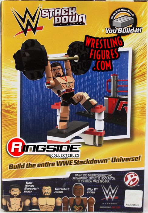 Rusev - Single WWE Stackdown Playset | Ringside Collectibles