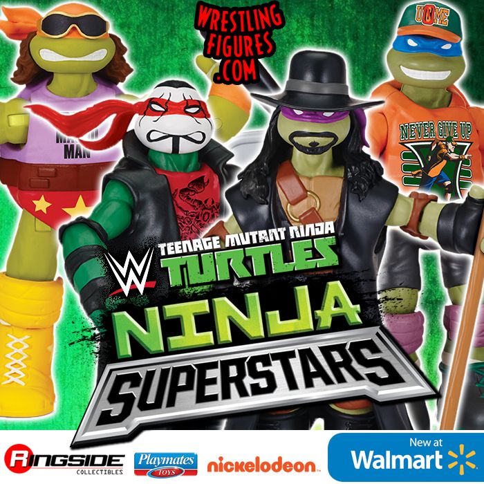 WWE TMNT NINJA SUPERSTARS ARE NEW IN-STOCK! | WrestlingFigs