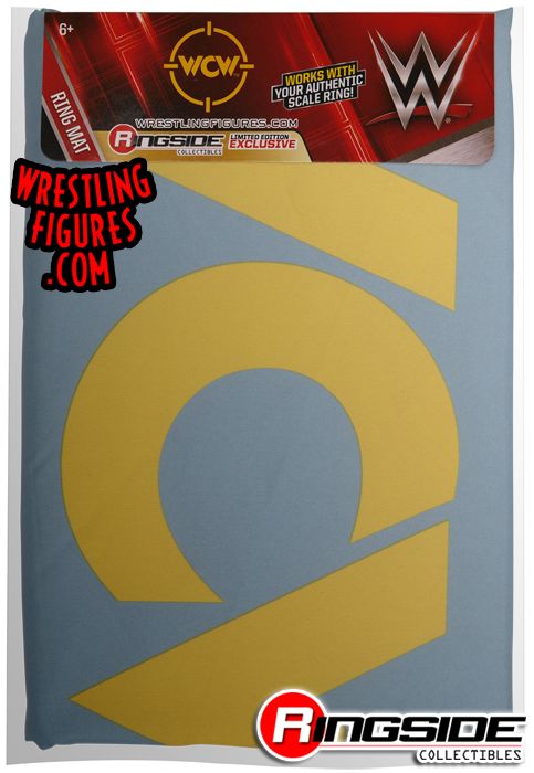 Ring Mat (WCW Classic) - Ringside Collectibles Exclusive WWE Authentic ...