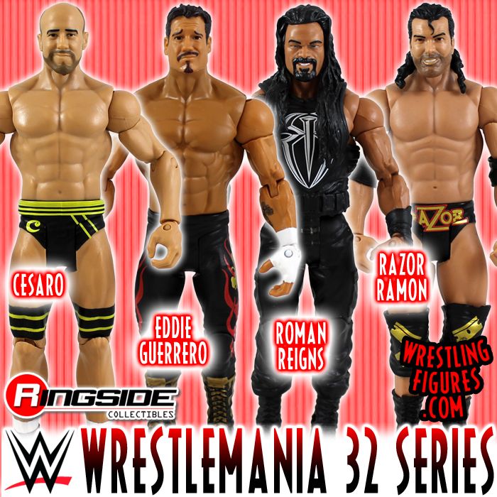 MATTEL WWE WRESTLEMANIA 32 SERIES PRE-ORDER! NEW IMAGES! | WrestlingFigs